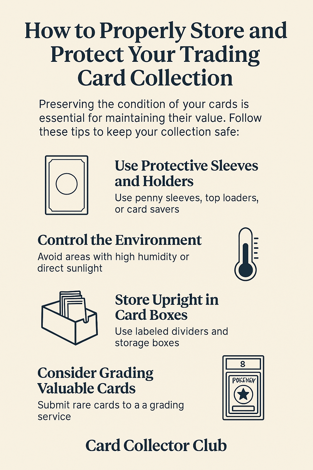 Properly Store and Protect Your Trading Card Collection | PSA Card Grading